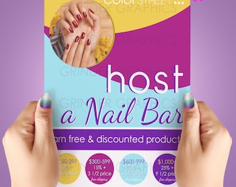 Nail bar sign | Etsy