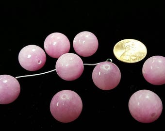 Pink glass marbles | Etsy