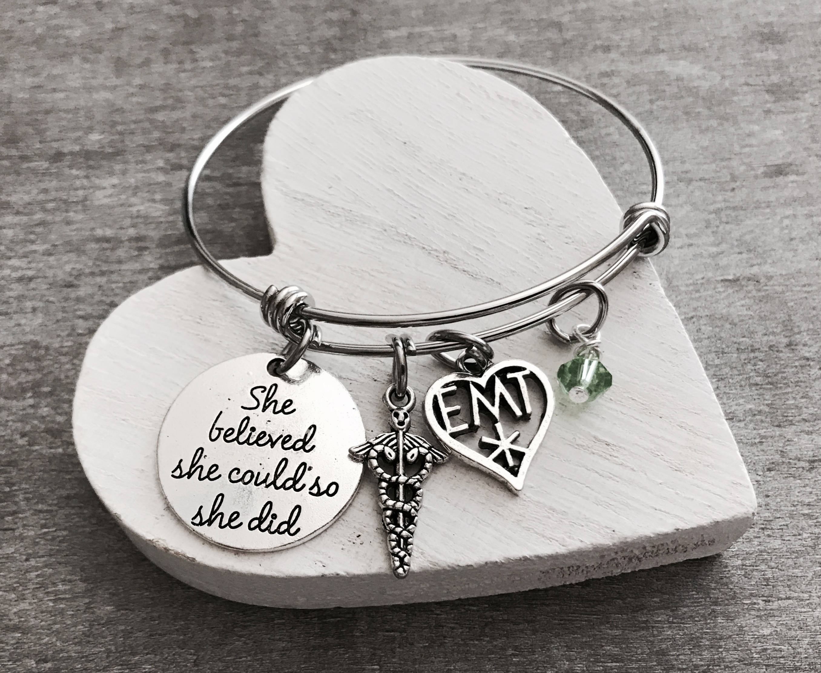 Emergency medical technician EMT Charm Gift for medic EMT