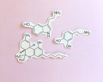 Chemistry stickers | Etsy