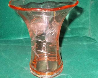 Ruffled rim vase | Etsy