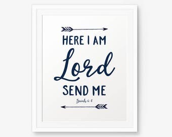 Send me verse | Etsy