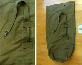 Army duffle bag | Etsy