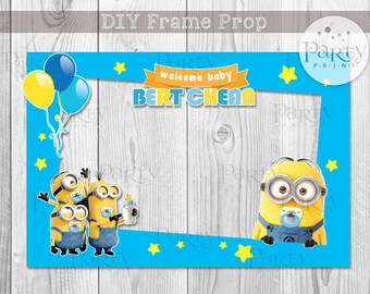 Minion photo frame | Etsy