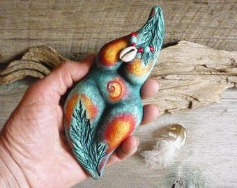 Sculptures by Shawna Hawk Rose Earth Goddess by SacredFeminineArt