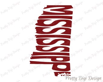 Mississippi stencil | Etsy