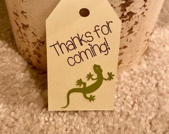 Lizard thank you | Etsy