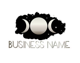 Moon phase logo | Etsy