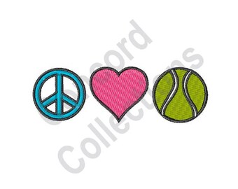 Tennis ball heart | Etsy