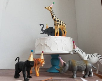 Animal cake topper | Etsy
