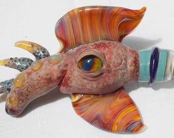 Dragon jewelry silver pendant 2 Nuzzling silver dragons