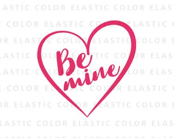 Be mine heart | Etsy