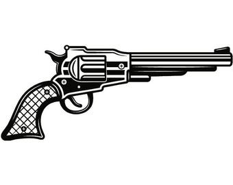 Revolver svg | Etsy