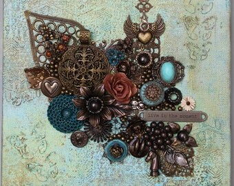 Found object art | Etsy