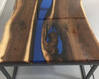 Epoxy table | Etsy