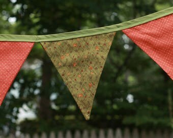 Autumn bunting | Etsy