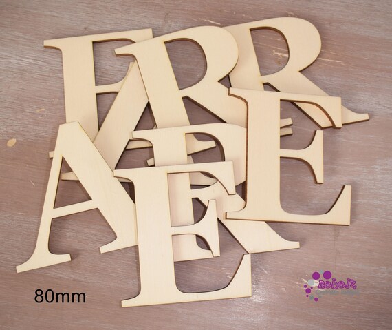 Laser Cut Letters Alphabet numbers