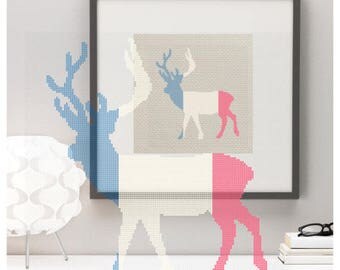 Point de croix moderne | Etsy