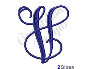 Monogram letter v | Etsy