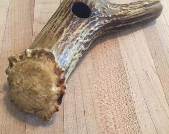 Deer Antler Smoking Pipe
