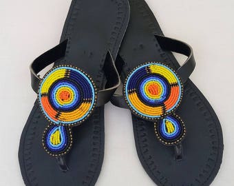 African sandals | Etsy