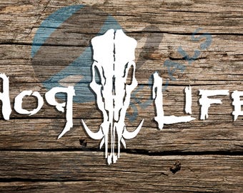 Buck life decal | Etsy