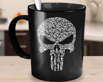 Punisher mug | Etsy
