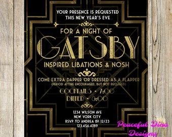 1920s invitations | Etsy