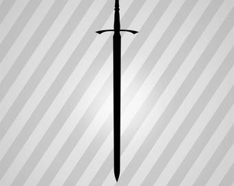 Sword cut file | Etsy