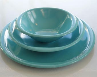 Melamine dinnerware | Etsy