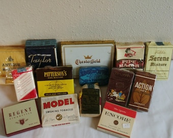 Antique Tobacco Tin Model Smoking Tobacco Limited Edition