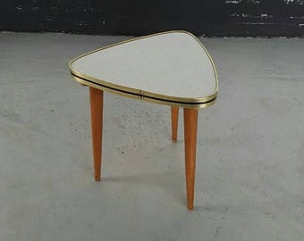 Vintage triangle table | Etsy