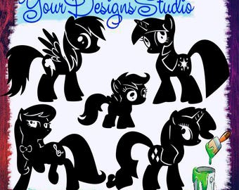 My little pony svg | Etsy