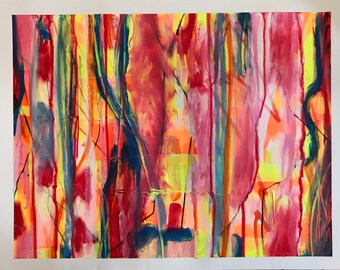 Multi media art | Etsy