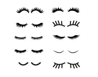 Eyelash svg | Etsy