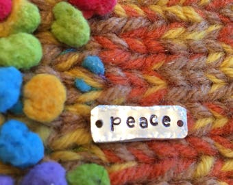 Hand knit tags | Etsy