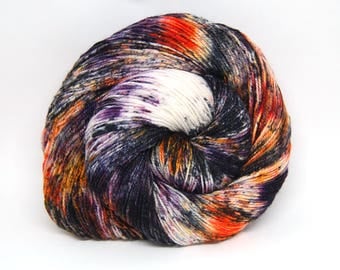 handpainted yarn and fiber in a rainbow of by KnittyAndColor