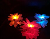 ZuZu Flowers the Light-up LED Hair Clip by LEDlutions on Etsy
