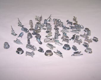 Monopoly game pieces | Etsy