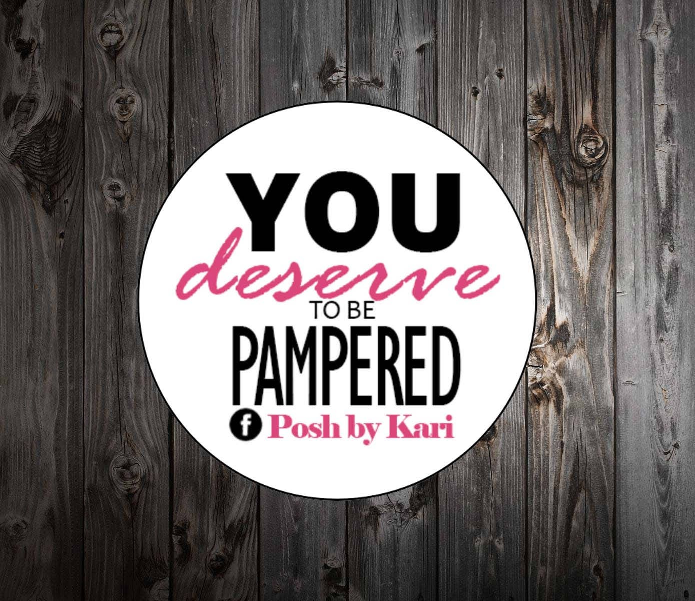 Posh Labels You Deserve to be Pampered Mailing Labels