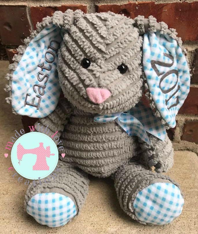 Personalized Bunny-Custom Bunny-Stuffed Bunny-Personalized
