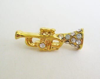 Trumpet pin | Etsy