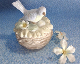 Bird trinket box | Etsy
