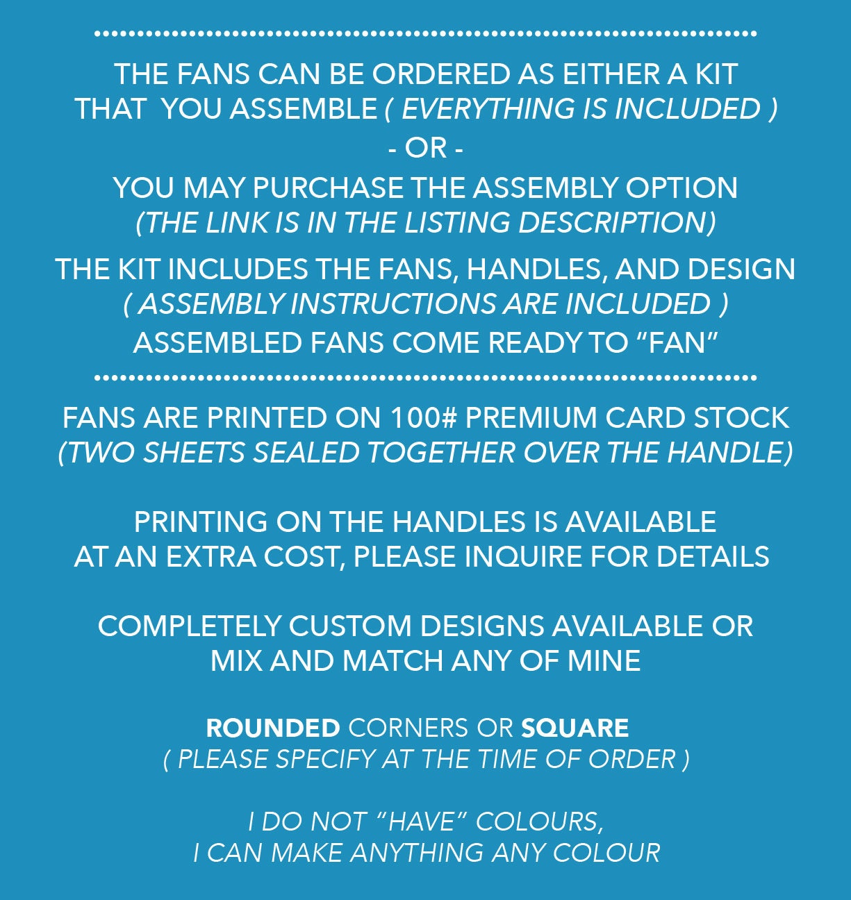 DIY Wedding Program Fan Kit Order Of Service Fan Wedding