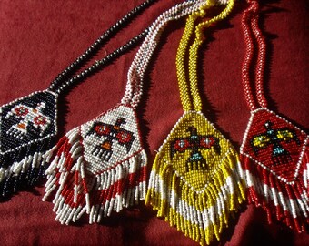 Beaded thunderbird | Etsy