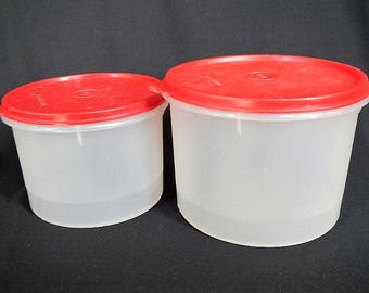 Tupperware canister | Etsy