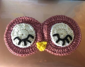 Owl sleep mask | Etsy