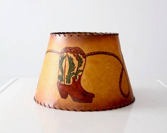 Cowboy lamp shade | Etsy