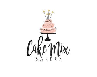 Cake logo | Etsy