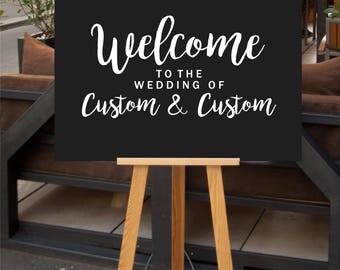 Custom wedding signs | Etsy